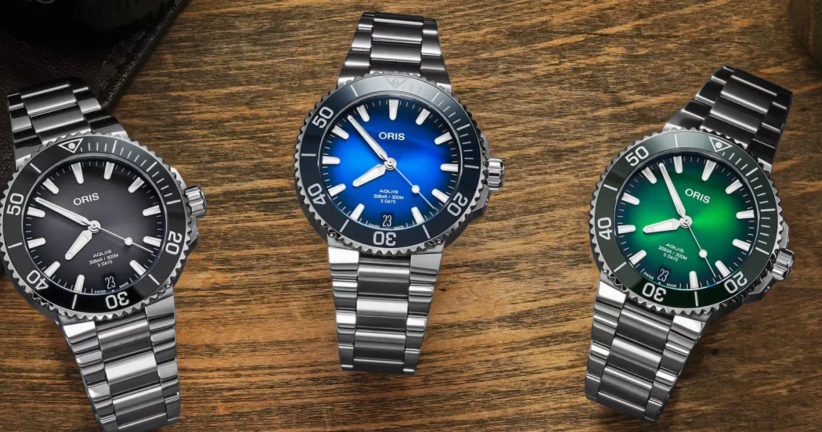 Finance your Oris watch at 0% interest and 48 monthly payments.